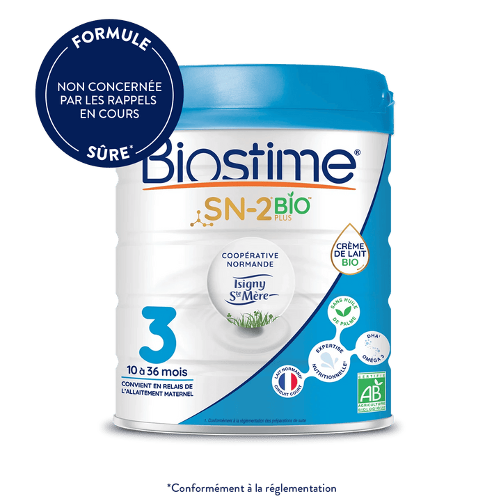 Biostime, lait infantile bio dès le 1er age - Biostime Nos Marques