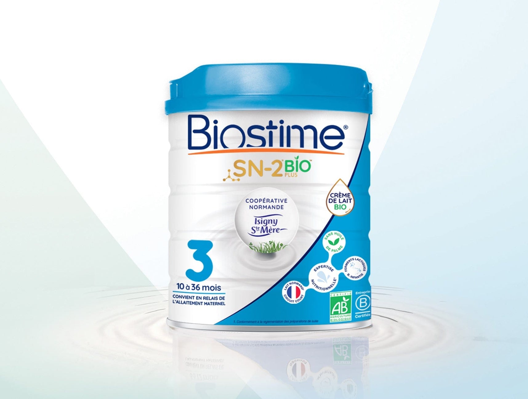 Inostime, lait infantile enrichi en lactopontine - Biostime Nos Marques